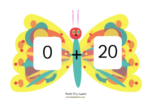 Number bonds to 20 (making 20) - Printable Teaching Resources - Print ...