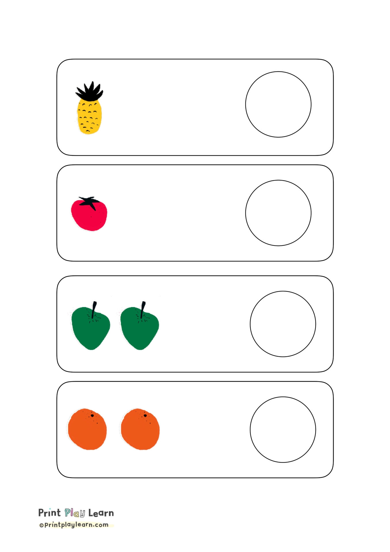 Counting within 5. How many? - Printable Teaching Resources - Print ...