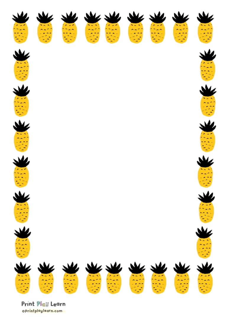pineapple - Page 1 - Free Teaching Resources - Print Play Learn