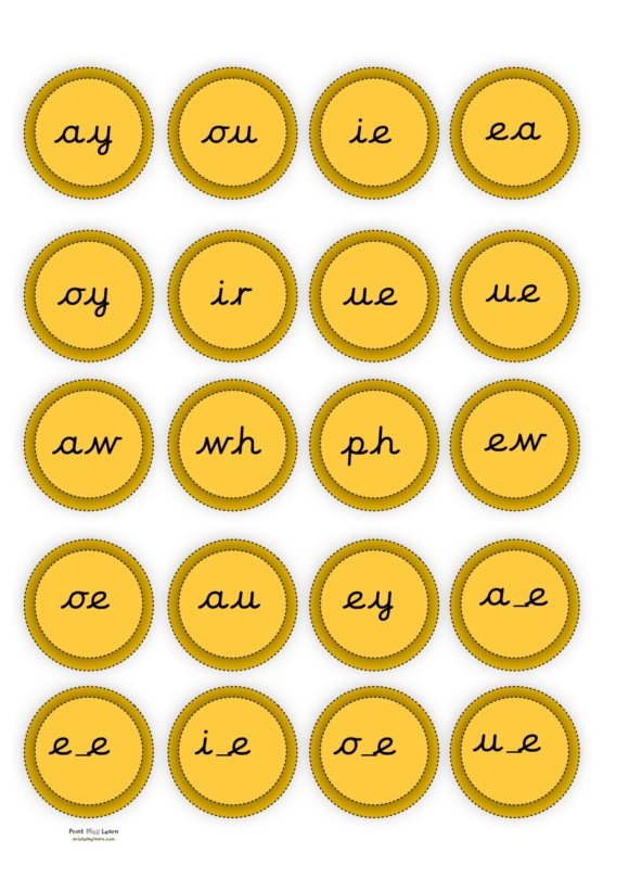 Coins with phase 5 phonemes - pirate games - Printable Teaching ...