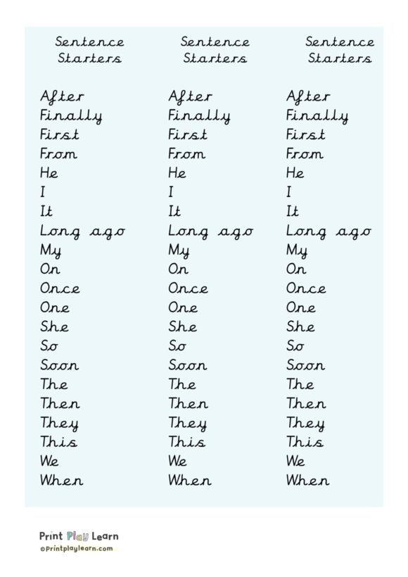 Early Years (EYFS) - Page 5 - Free Teaching Resources - Print Play Learn