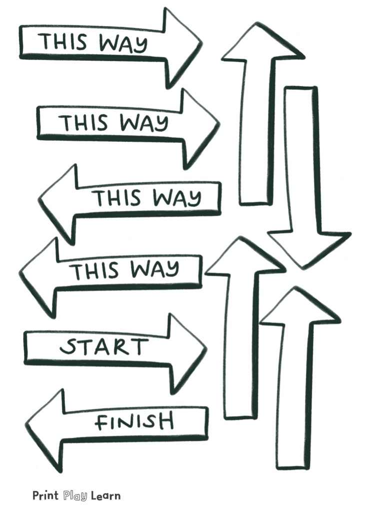 Easter Egg Hunt: Print and Colour - Printable Teaching Resources ...