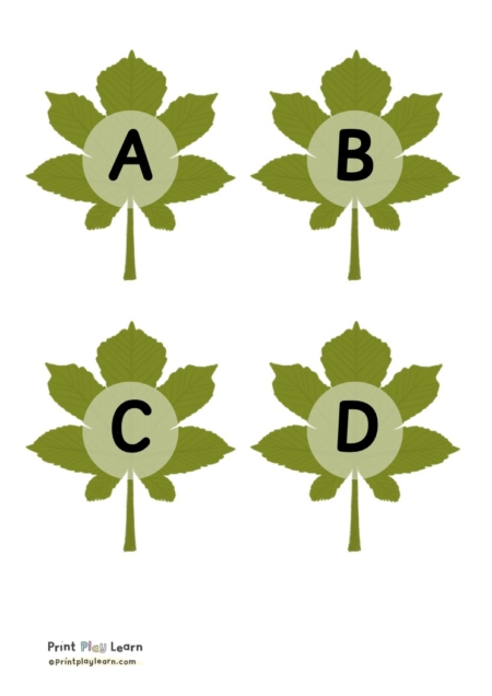 Leaf Display Lettering for the Classroom - Printable Teaching Resources ...